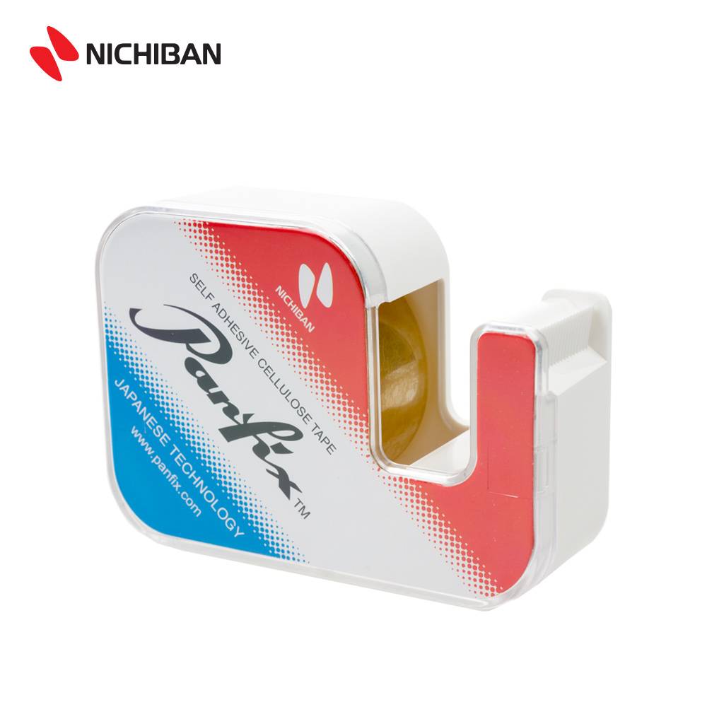Nichiban Panfix New Tape Dispenser (PXU1-19DW) (WHITE)