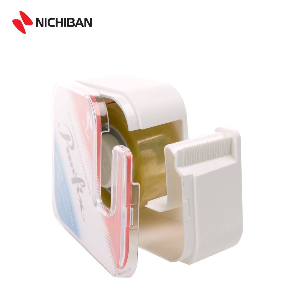 Nichiban Panfix New Tape Dispenser (PXU1-19DW) (WHITE)