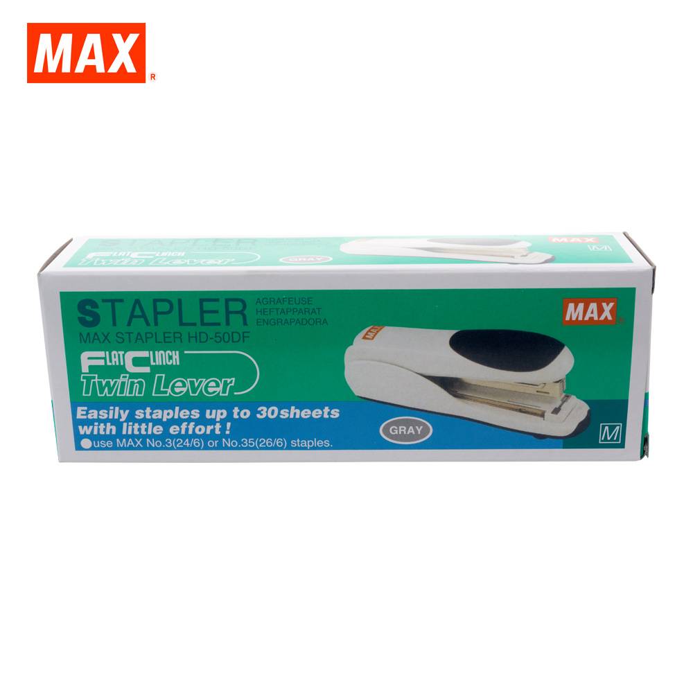 Max Stapler HD-50DF Gray - Reliable Office Staplers | MAX