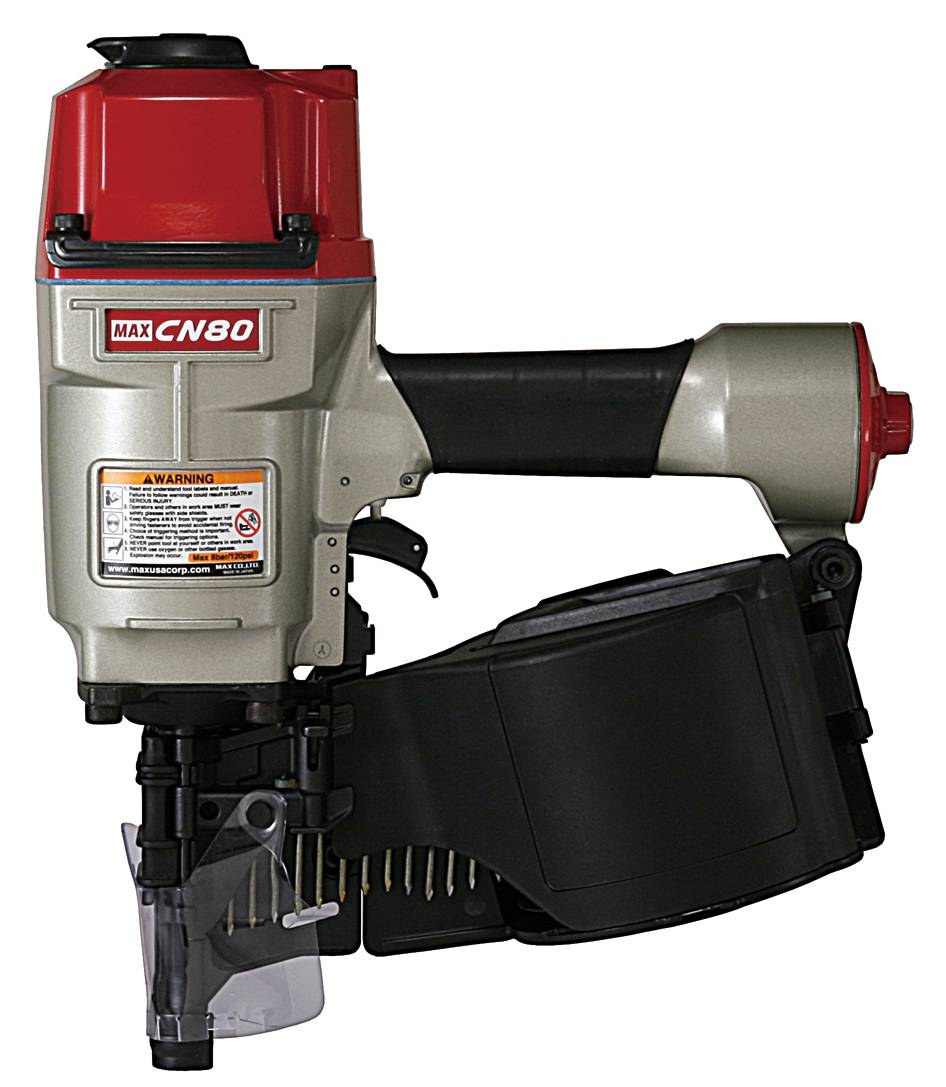 Max coil nailer CN80