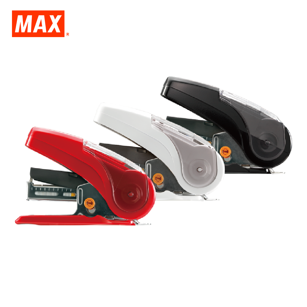 Max Stapler HD-10NL - Red Office Stapler for Quality and Efficiency