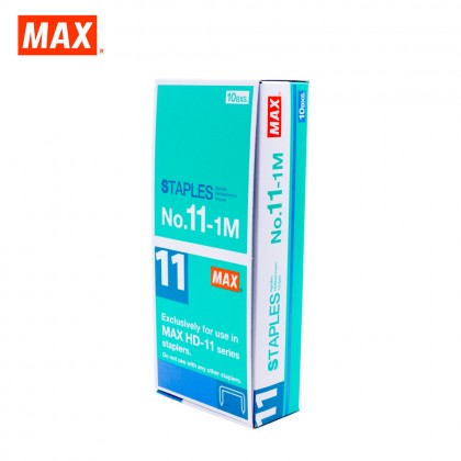 MAX No.11-1M Staples (Stapler Bullet) (10BOXES)