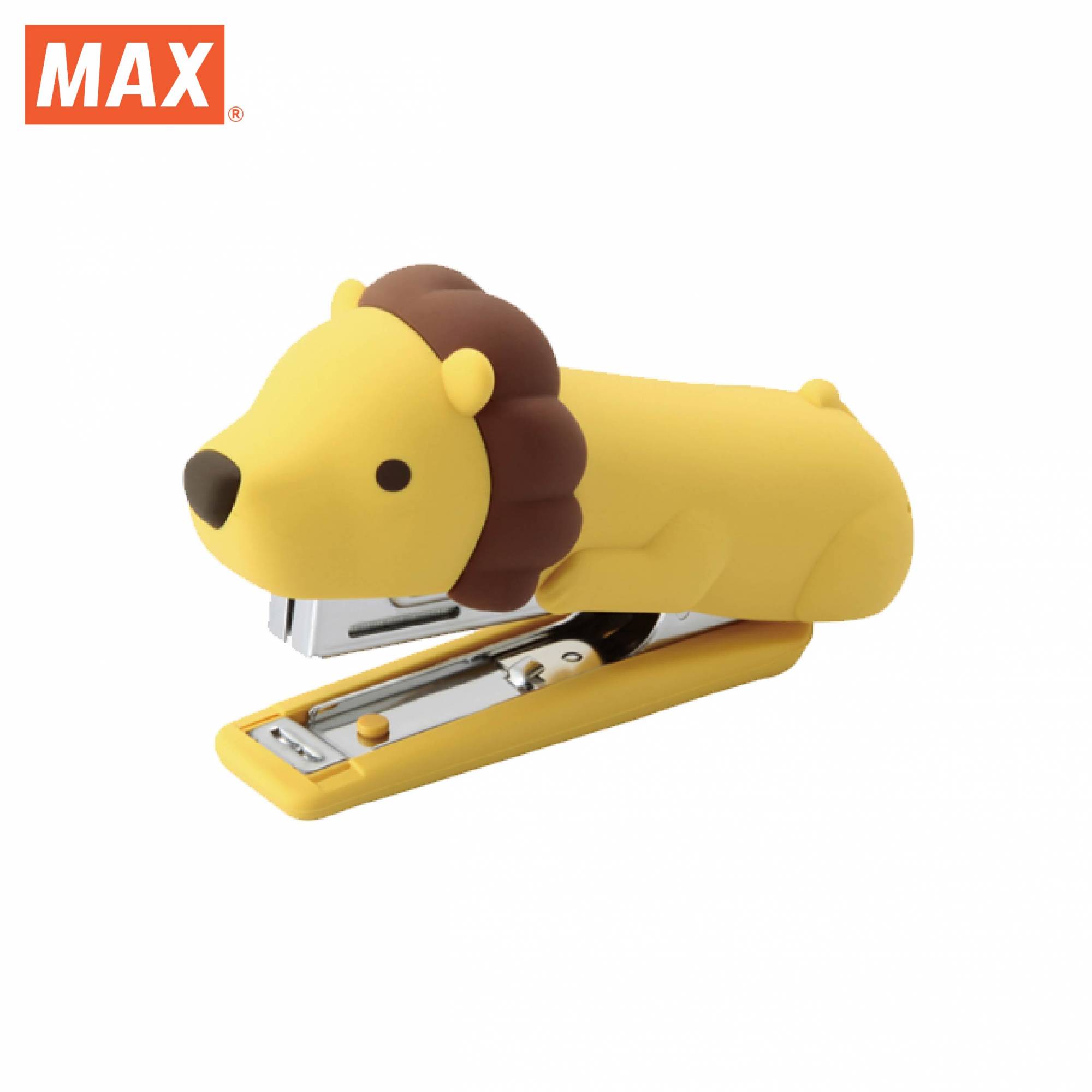 Max Limited Edition Silicone Animal Stapler HD-10NXS (Lion)