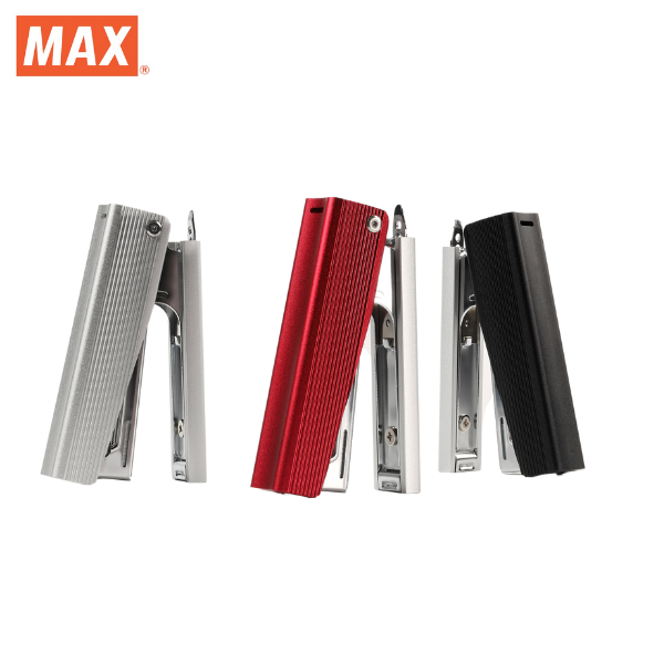 Max Special Edition All Metal Aluminium Stapler (Silver)