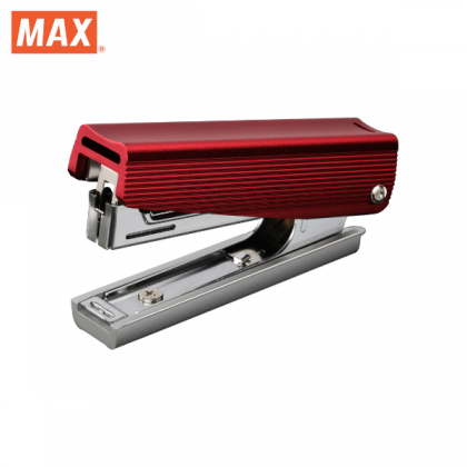 Max Special Edition All Metal Aluminium Stapler (Red)