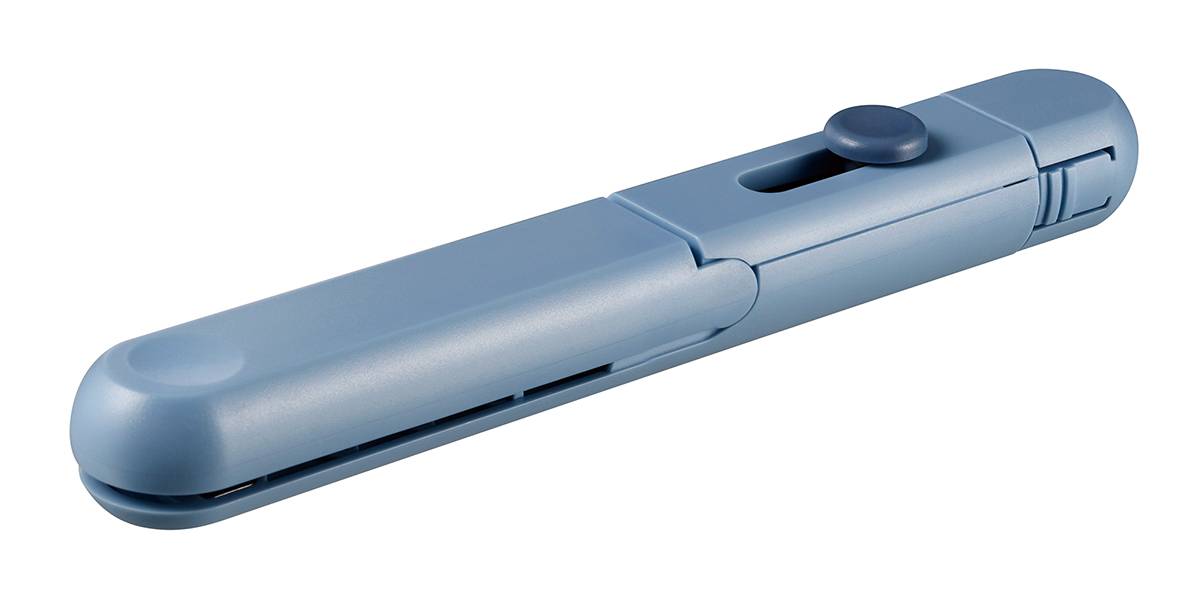 Max Stapler HD-10SK Mobile Stapler in Navy Blue - Premium Office Staplers