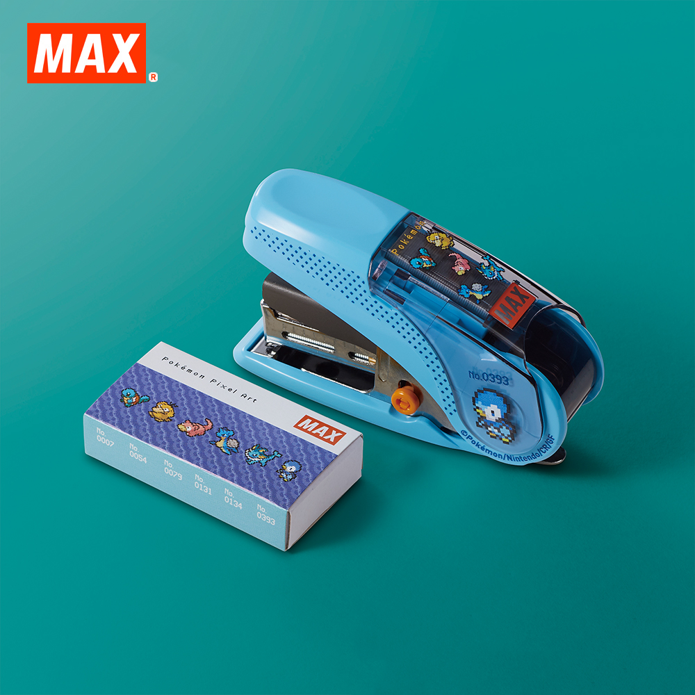 MAX STAPLER HD-10NLCK Pokemon Limited Edition (Assorted Colours)