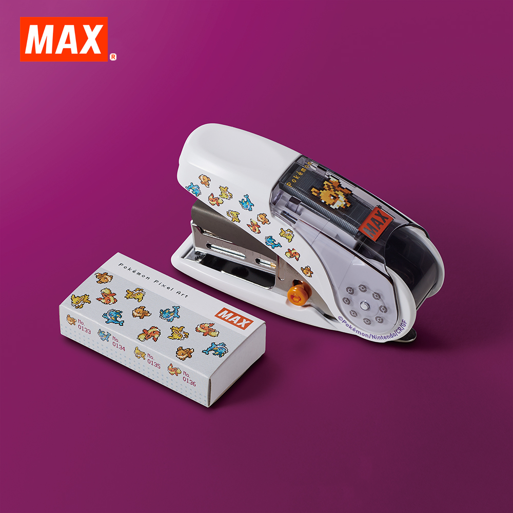 MAX STAPLER HD-10NLCK Pokemon Limited Edition (Assorted Colours)