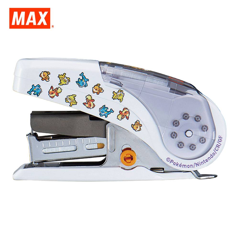 MAX STAPLER HD-10NLCK Pokemon Limited Edition (Assorted Colours)
