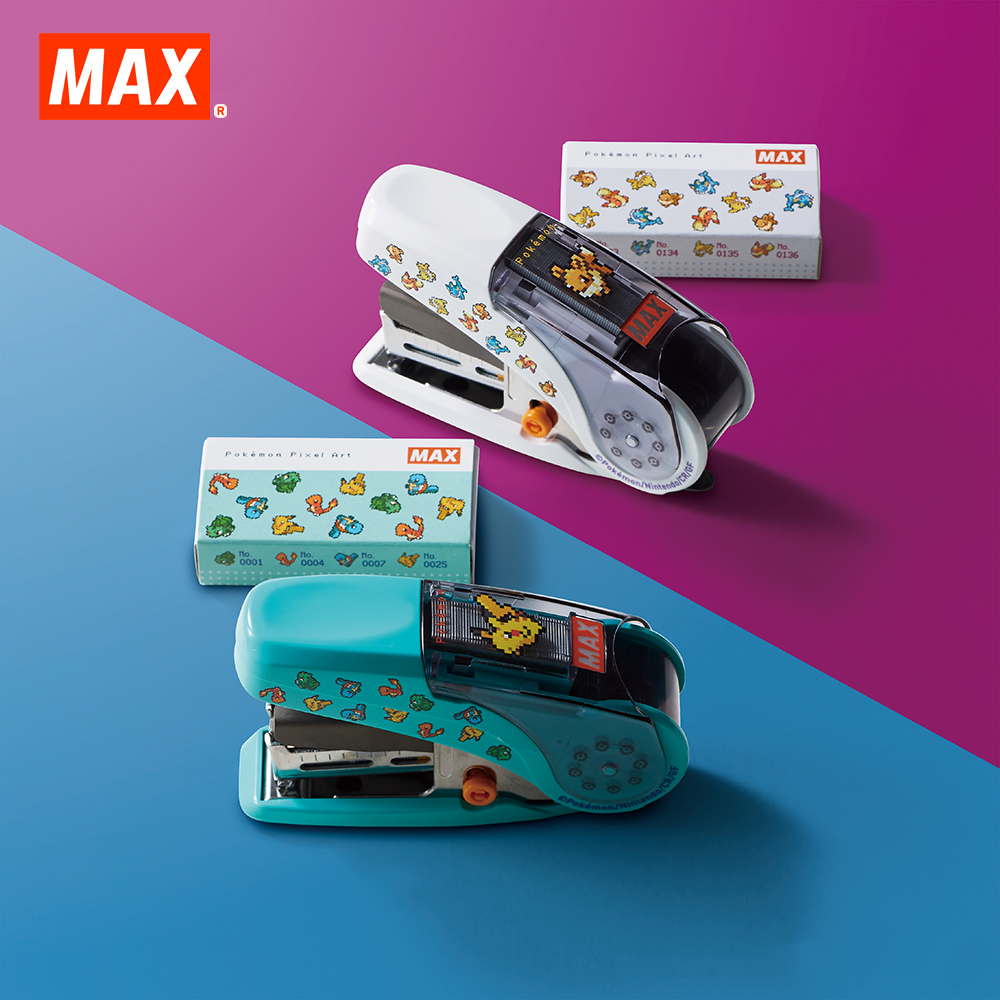 MAX STAPLER HD-10NLCK Pokemon Limited Edition (Assorted Colours)