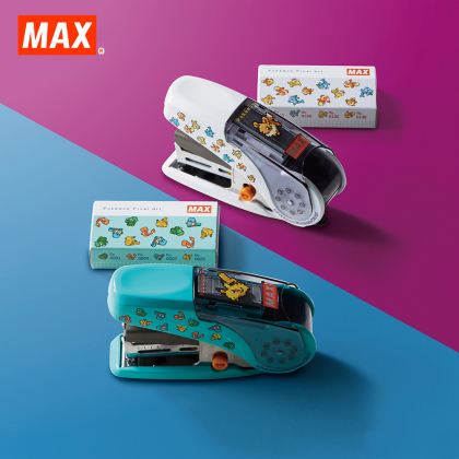 MAX STAPLER HD-10NLCK Pokemon Limited Edition (Assorted Colours)
