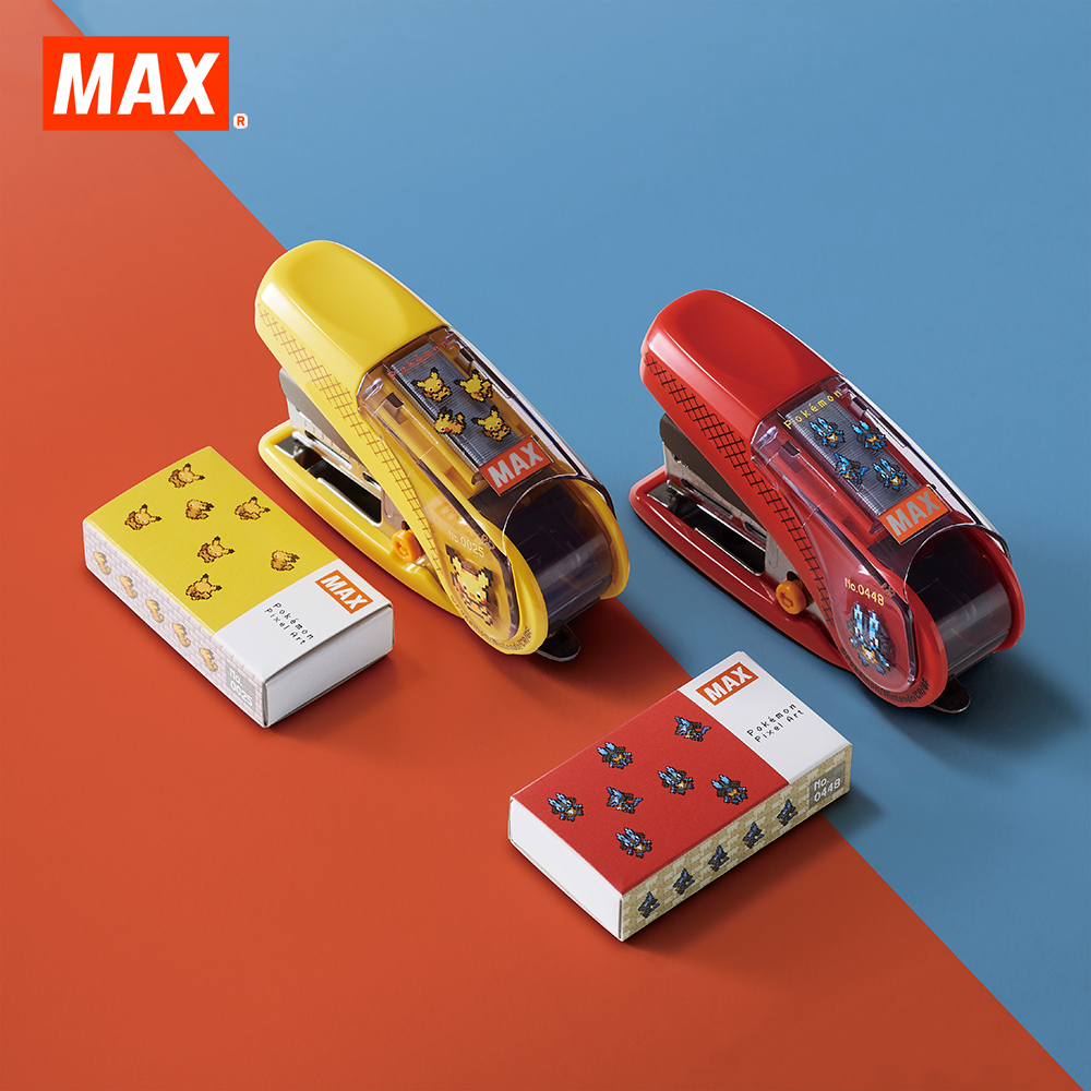 MAX STAPLER HD-10NLCK Pokemon Limited Edition (Assorted Colours)