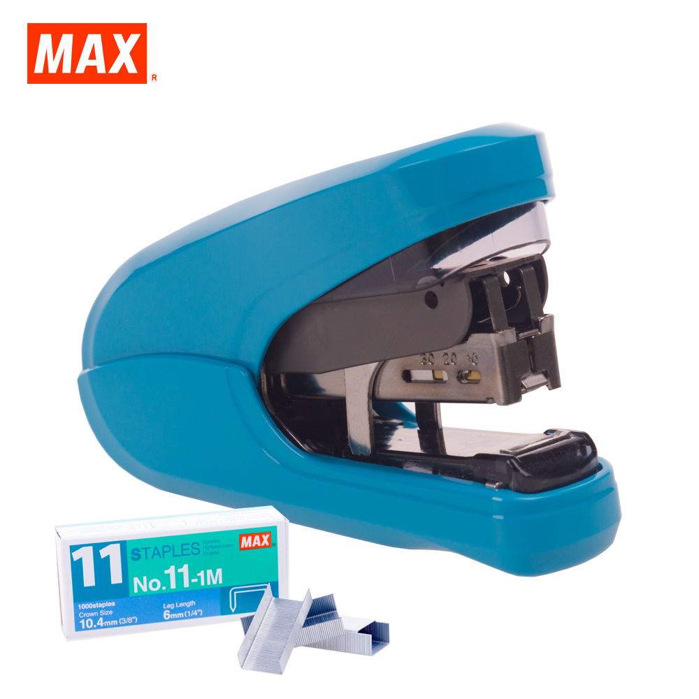 MMax Stapler HD-11FLK (VAIMO11 FLAT) (BLUE) - Reliable Office Staplers ...