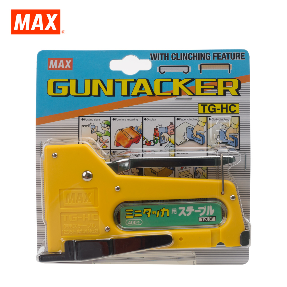 MAX TG-HC Gun Tacker (YELLOW)