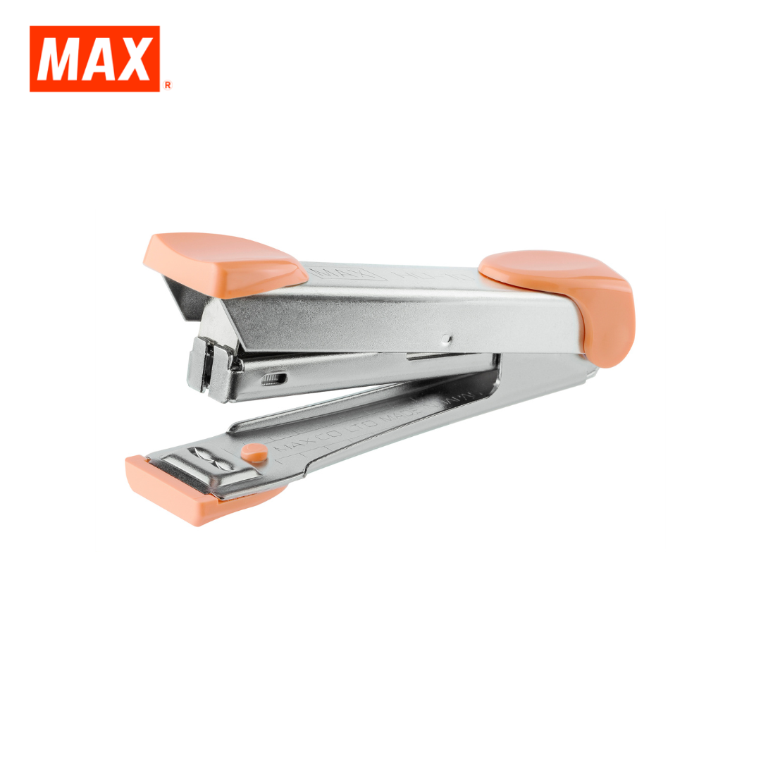 Max Stapler HD-10TD2 - Pastel Orange Office Stapler for Quality and Style