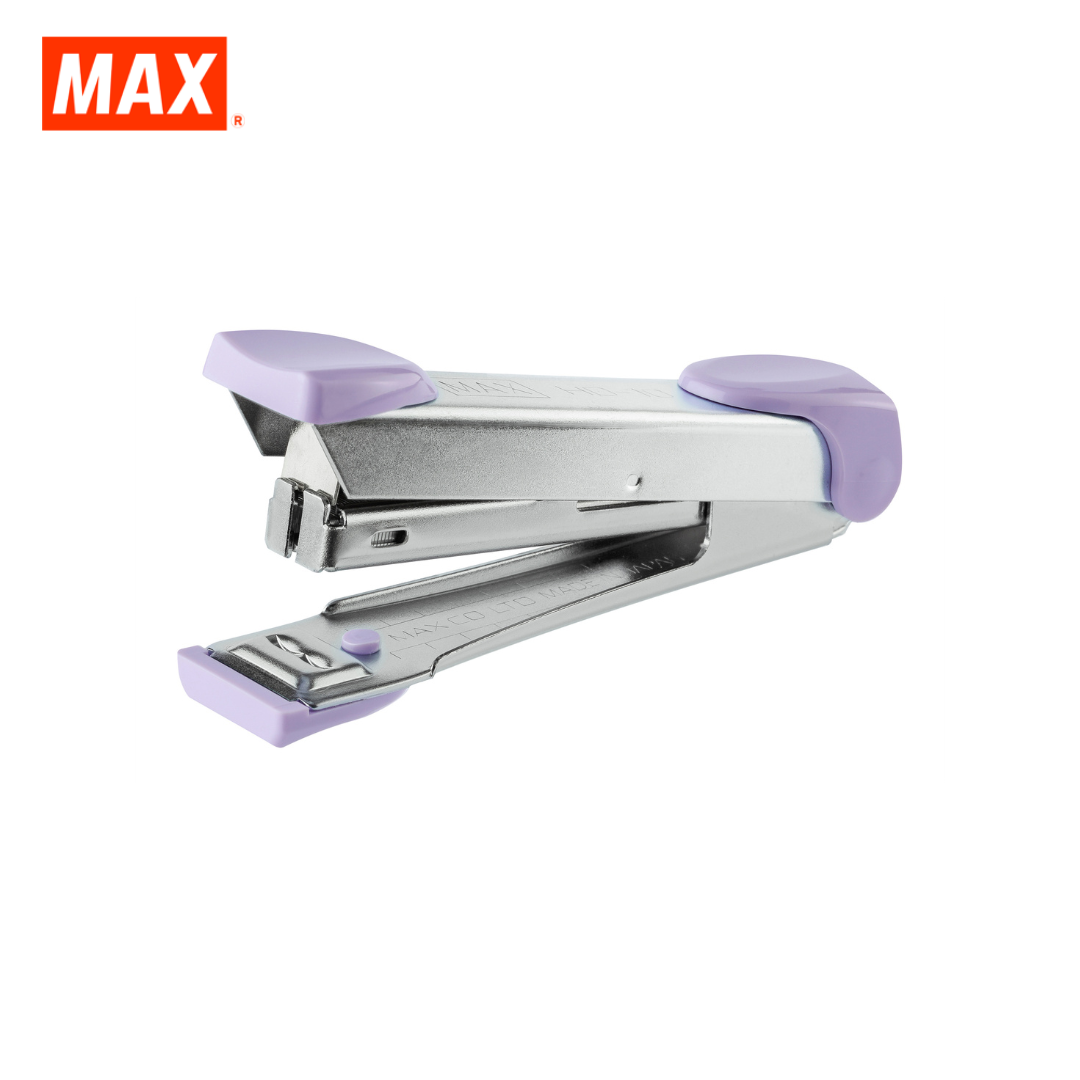 Max Stapler HD-10TD2 - Pastel Purple Office Stapler for Quality and Style